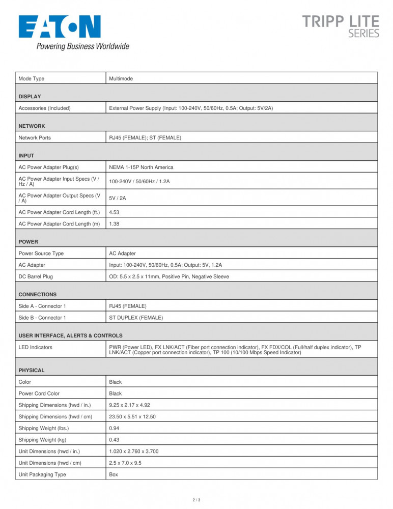 N784-001-ST technical document, page 2