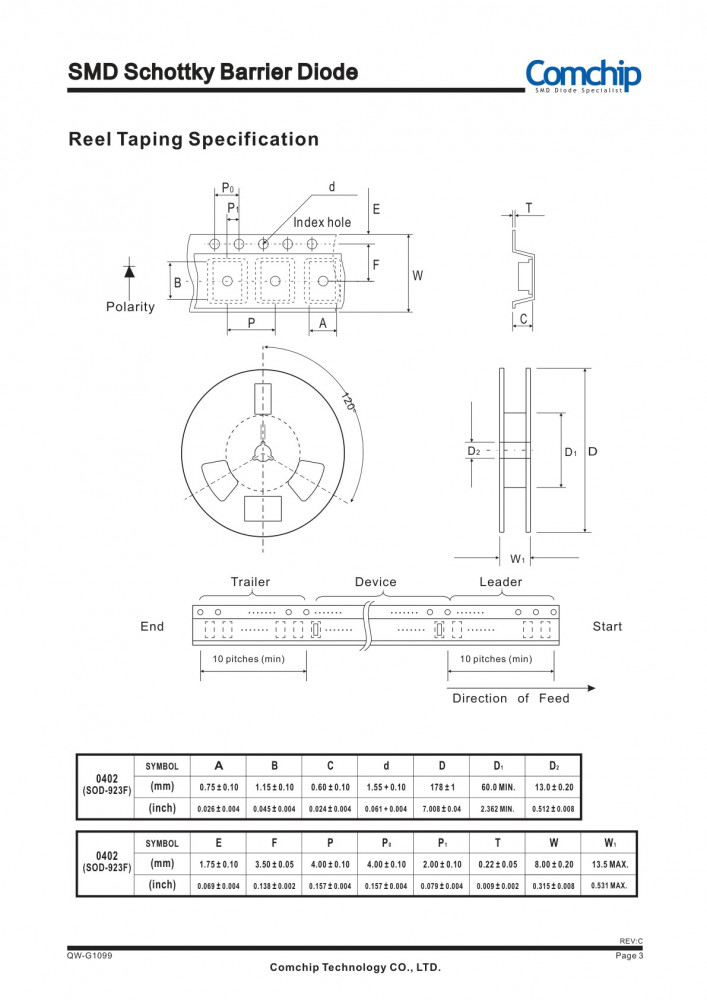 CDBQR0130R-HF datasheet page 3