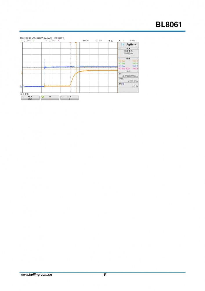 BL8061 datasheet page 8