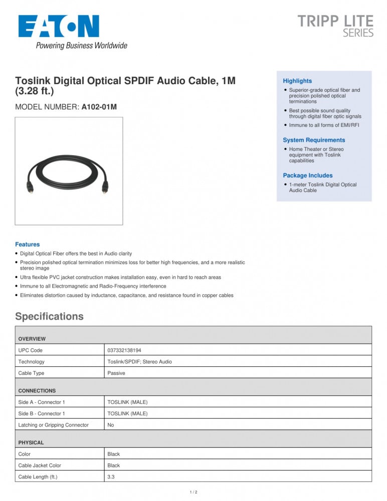 A102-01M technical document page 1