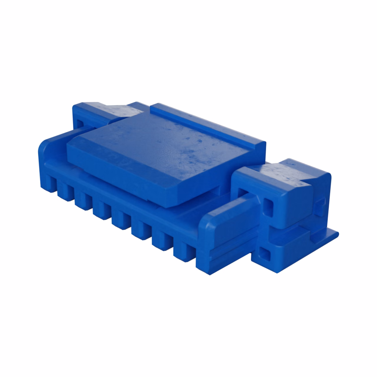 Micro-Lock Plus TPA Type Receptacle Housing, 1.25mm Pitch, Single Row, Positive Lock, 8 Circuits, Blue for sale