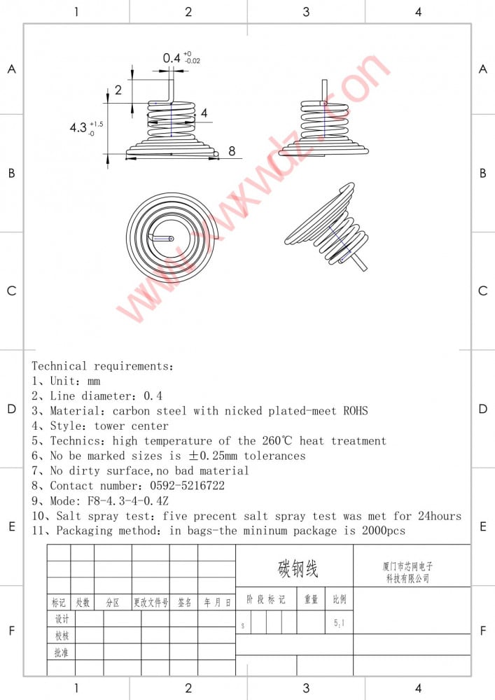 F8-4.3-4-0.4Z technical drawing
