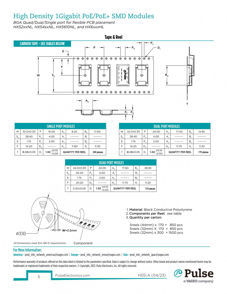 H5201NL technical document page 5