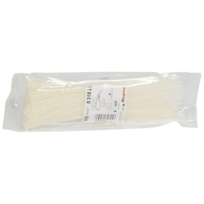 Colring - Cable tie Colring w 3.5mm L 280mm - Colourless polyamide PA - Internal teeth self-locking head - Sachet 100 pcs UL approved for sale