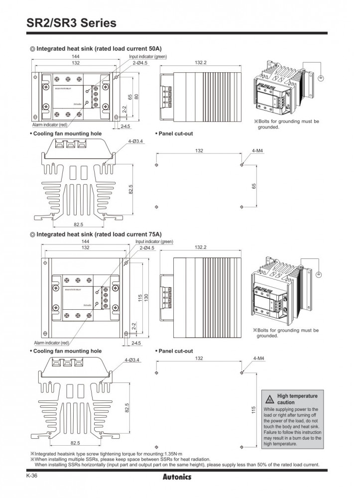 Autonics SR3 series datasheet page 5