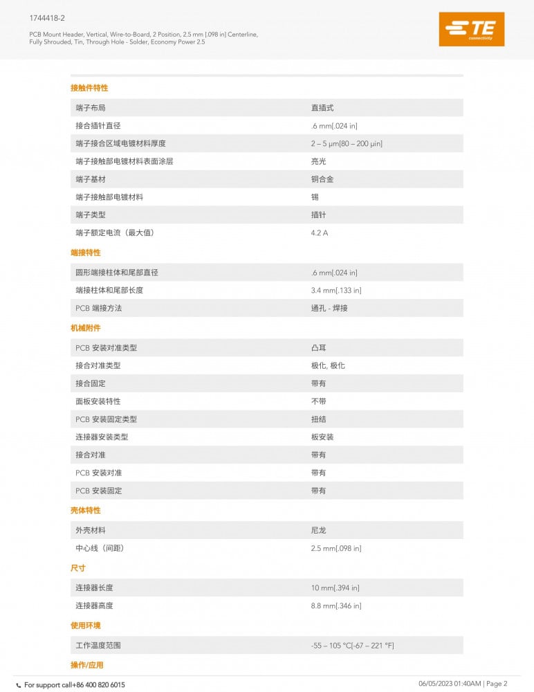1744418-2 technical document page 2