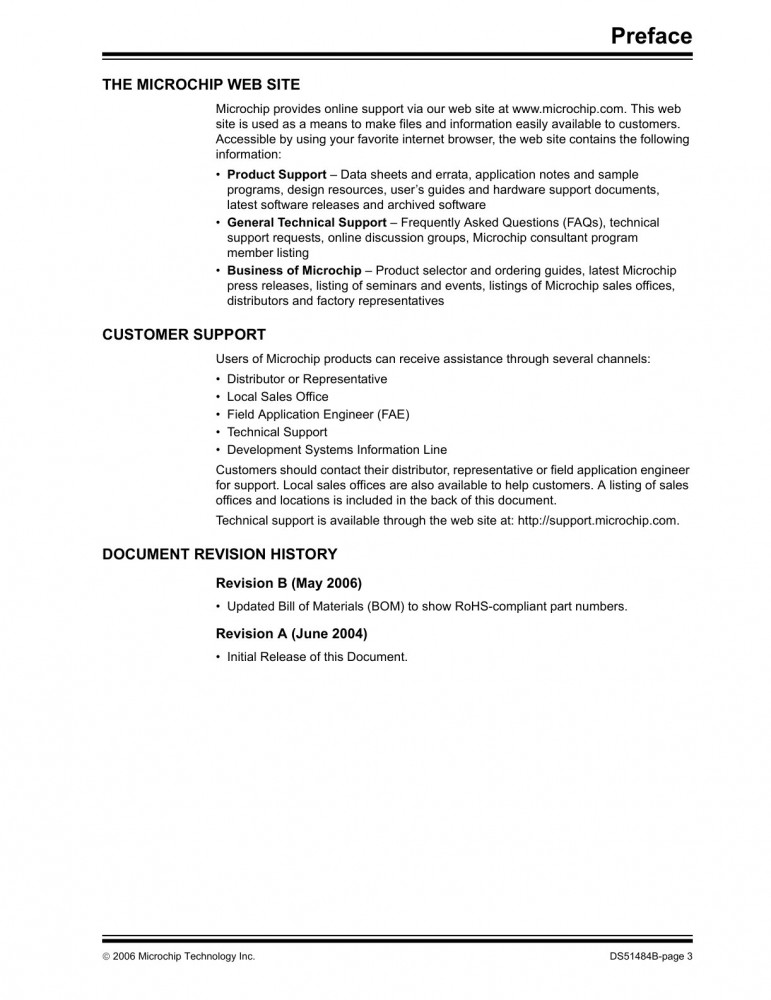 TC77 Thermal Sensor PICtail Demo Board guide page 7
