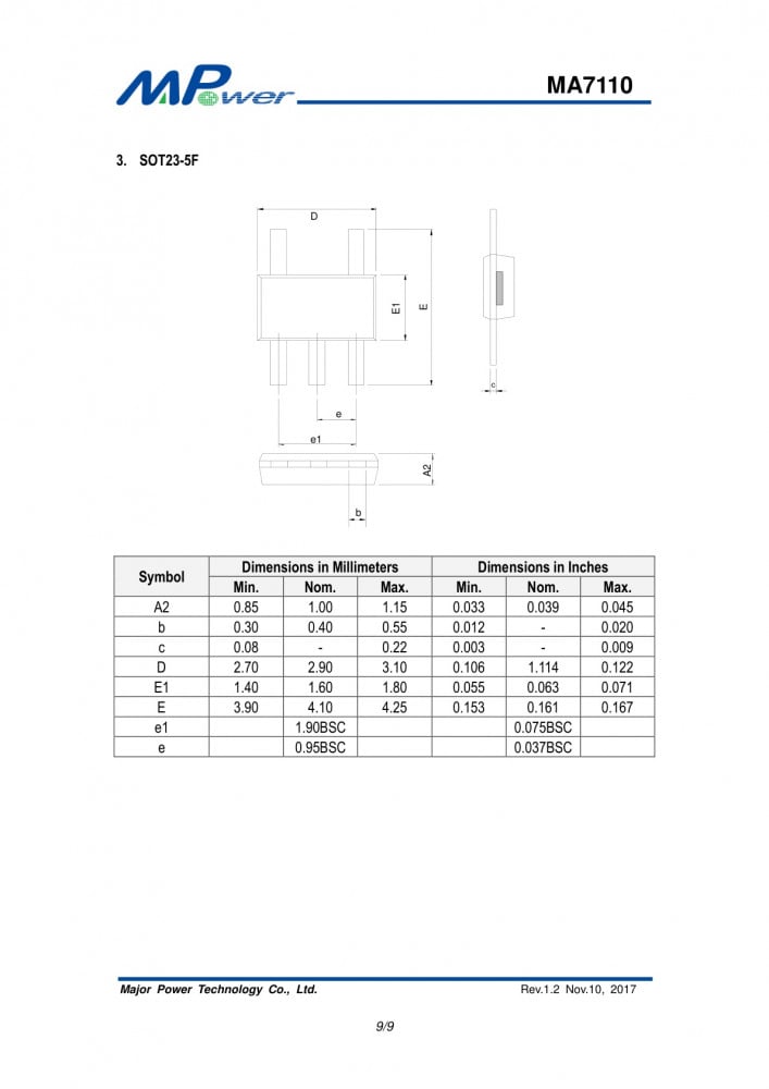 MA7110P4 datasheet page 9