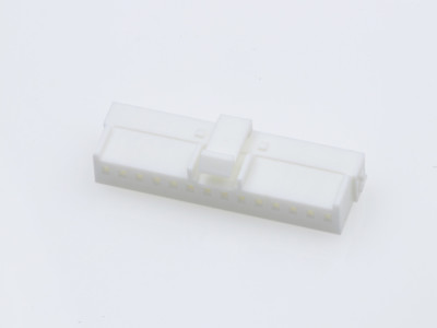 2.00mm Pitch MicroTPA Receptacle Housing, Positive Lock, 5 Circuits, Red