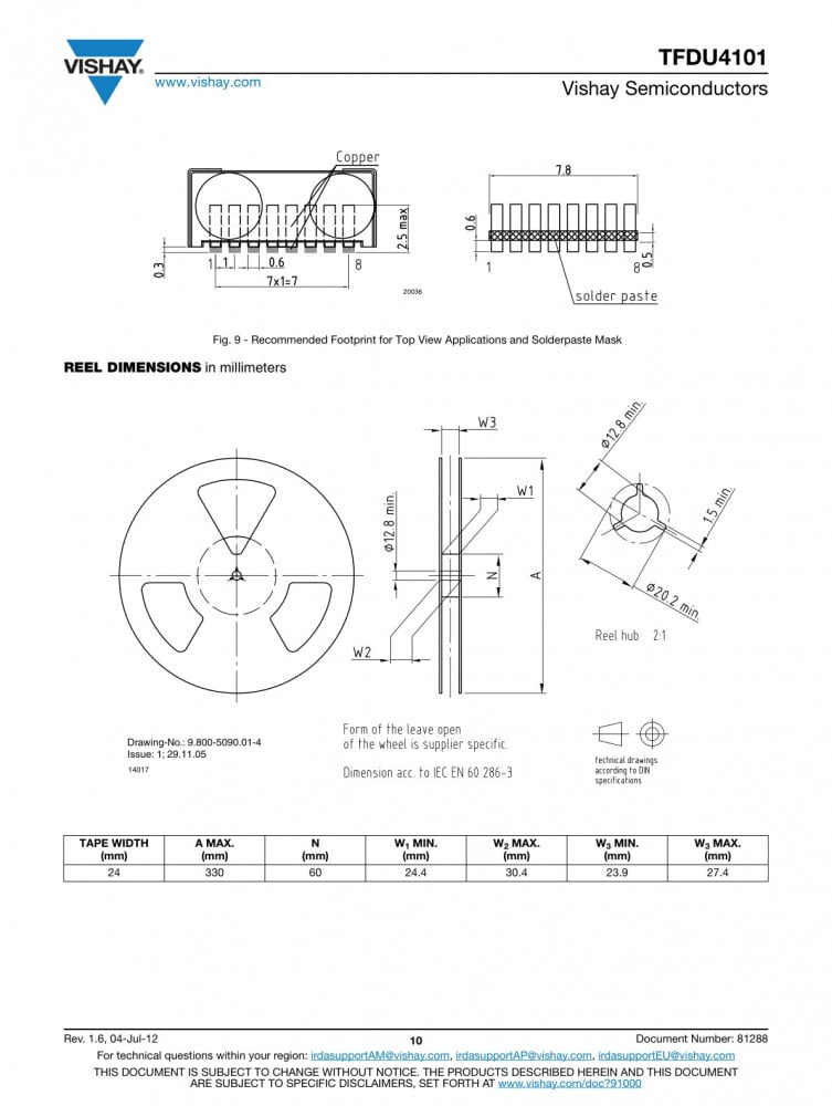 TFDU4101 datasheet page 10