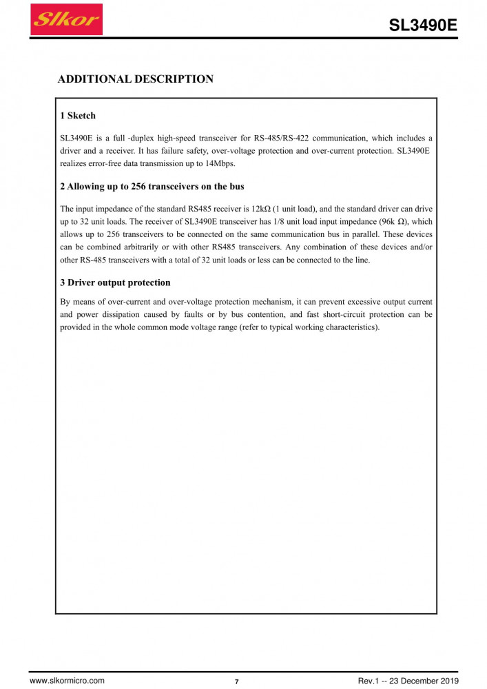 SL3490EESA datasheet page 7