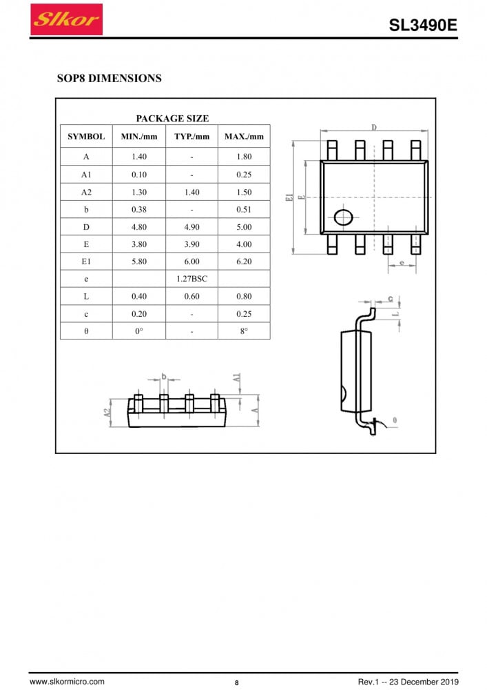 SL3490EESA datasheet page 8