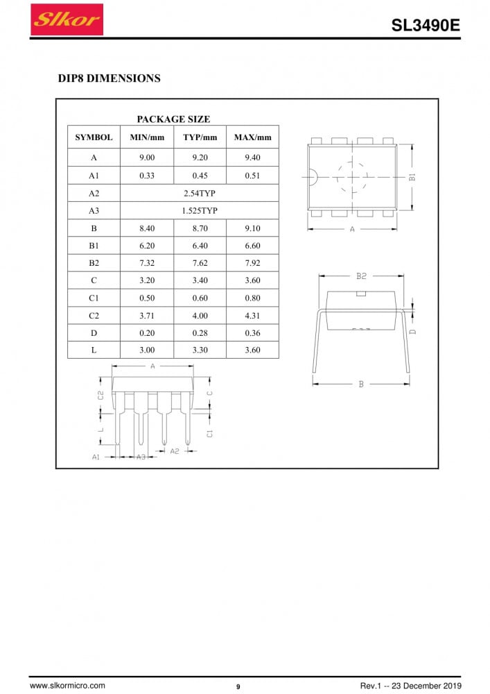 SL3490EESA datasheet page 9