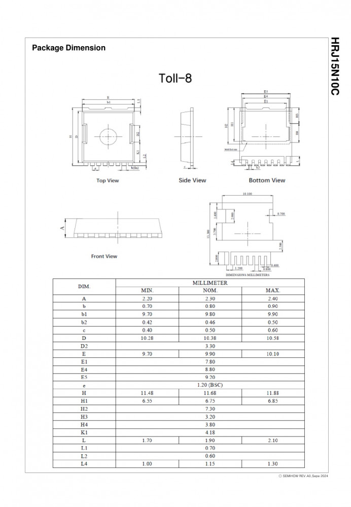 HRJ15N10C datasheet page 7