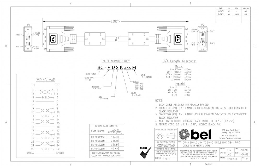 BC-VDSK020M technical document preview