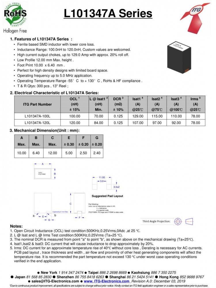 L101347A datasheet page 1