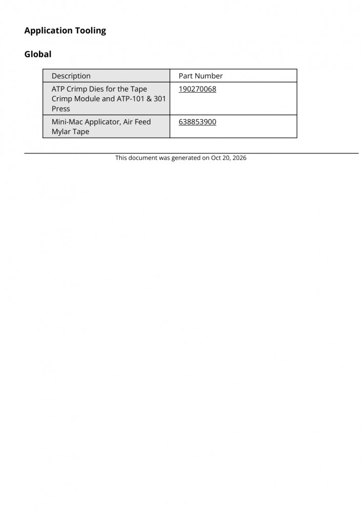 MOLEX 191410066 technical document page 3
