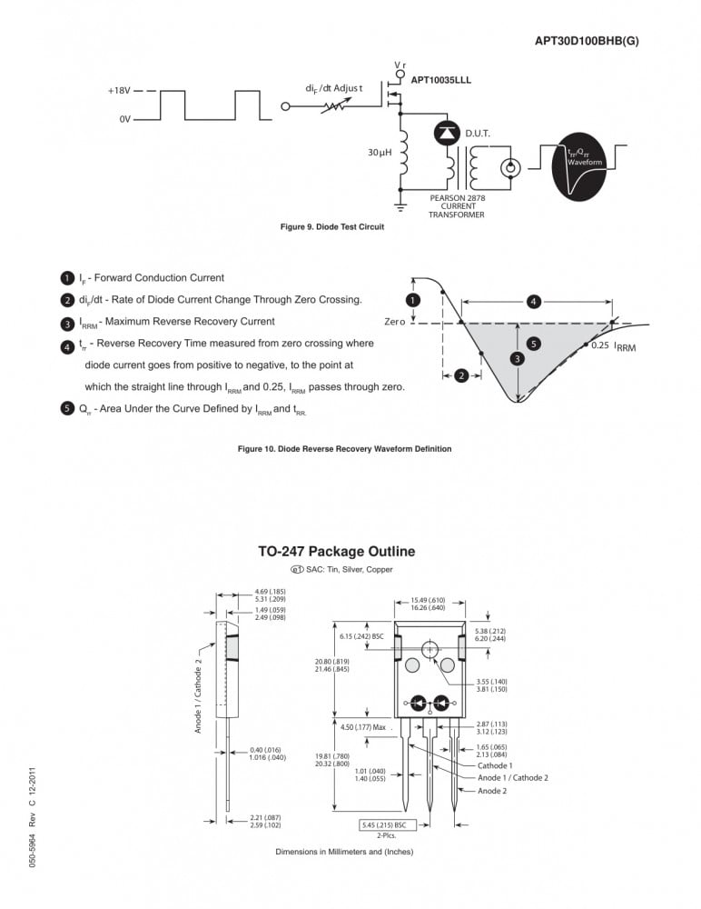 APT30D100BHBG datasheet page 4