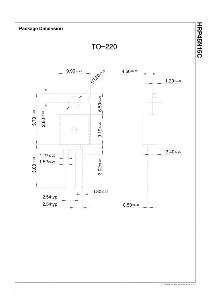 HRP45N15C datasheet page 7