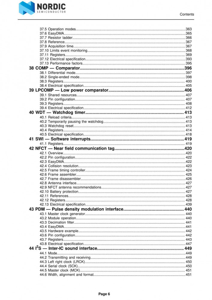 nRF52832 product specification preview 6