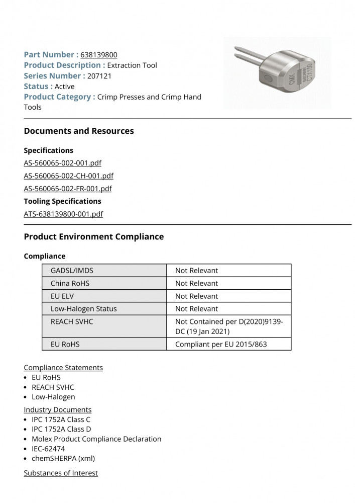 Product document preview, page 1