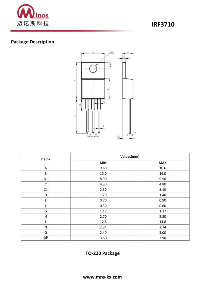 IRF3710 datasheet page 9