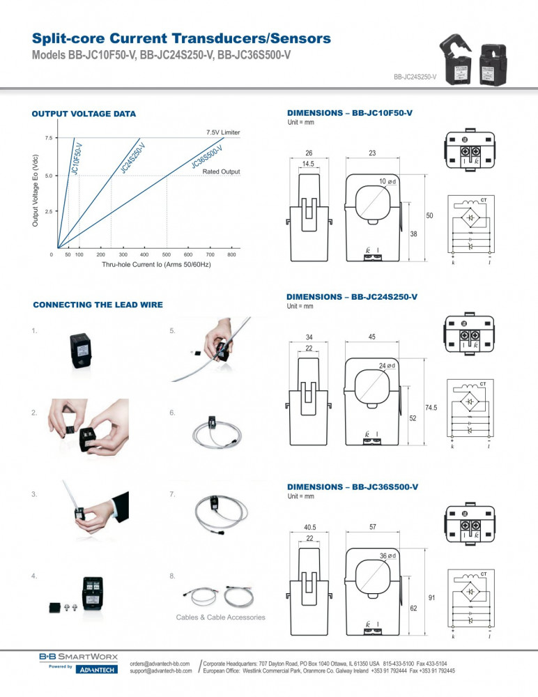ADVANTECH BB-JC10F50-V datasheet page 2