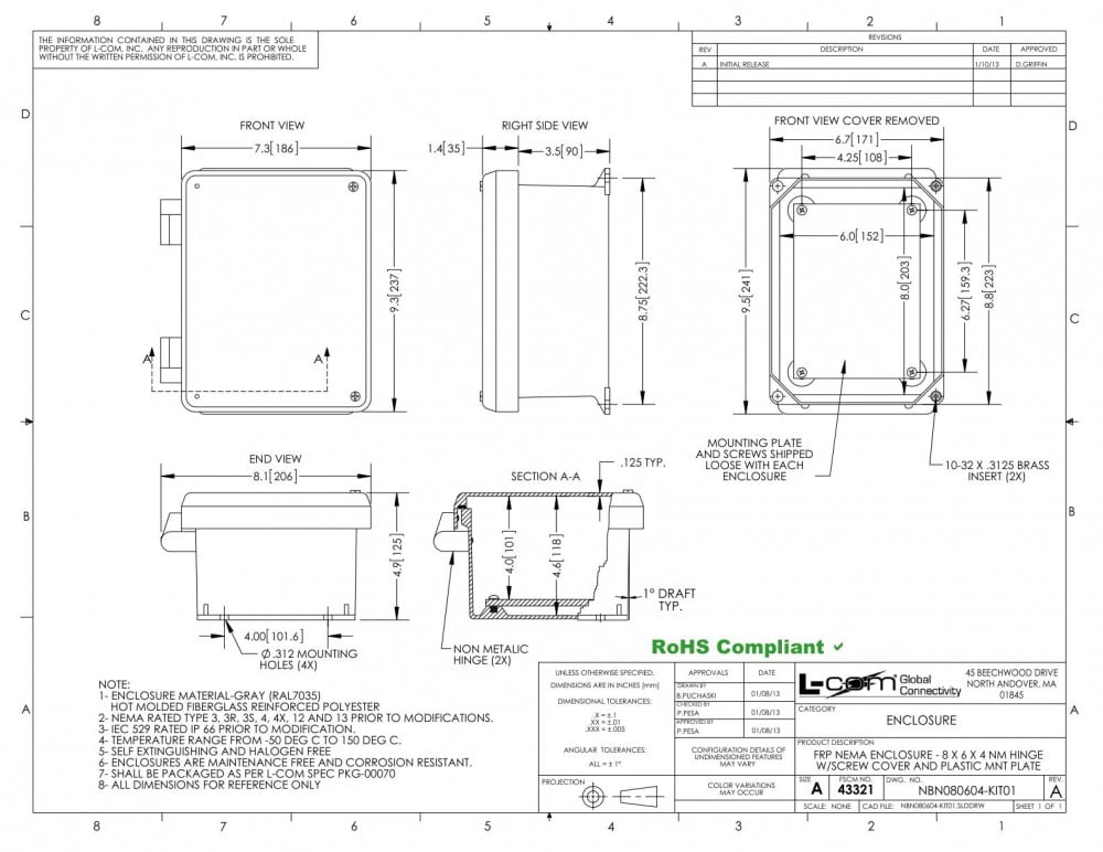 NBN080604-KIT01 technical document page