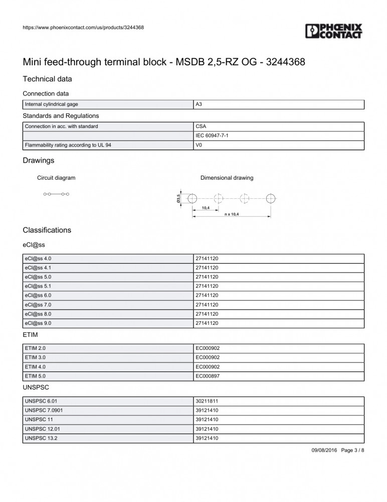Phoenix Contact 3244368 technical document page 3