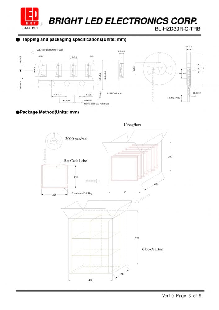 BL-HZD39R-C-TRB datasheet page 4