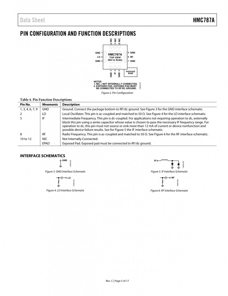 HMC787A datasheet page 5