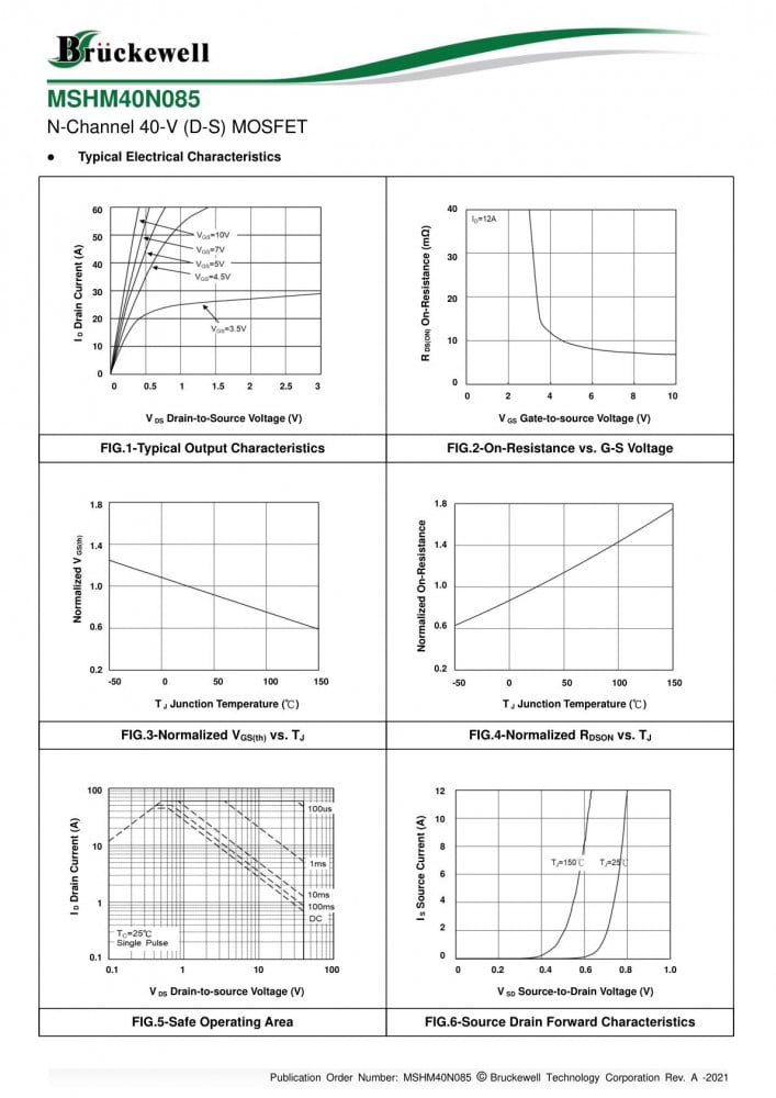 MSHM40N085 datasheet page 4