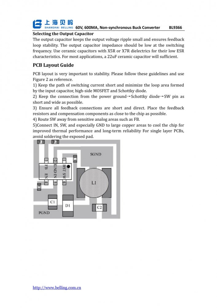 BL9366 datasheet page 6