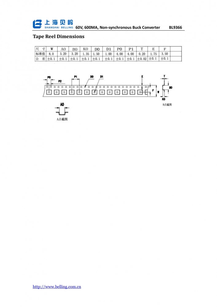 BL9366 datasheet page 8