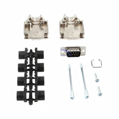 MH CONNECTORS MHDM9-DM9S-K D-Sub Backshell Hood