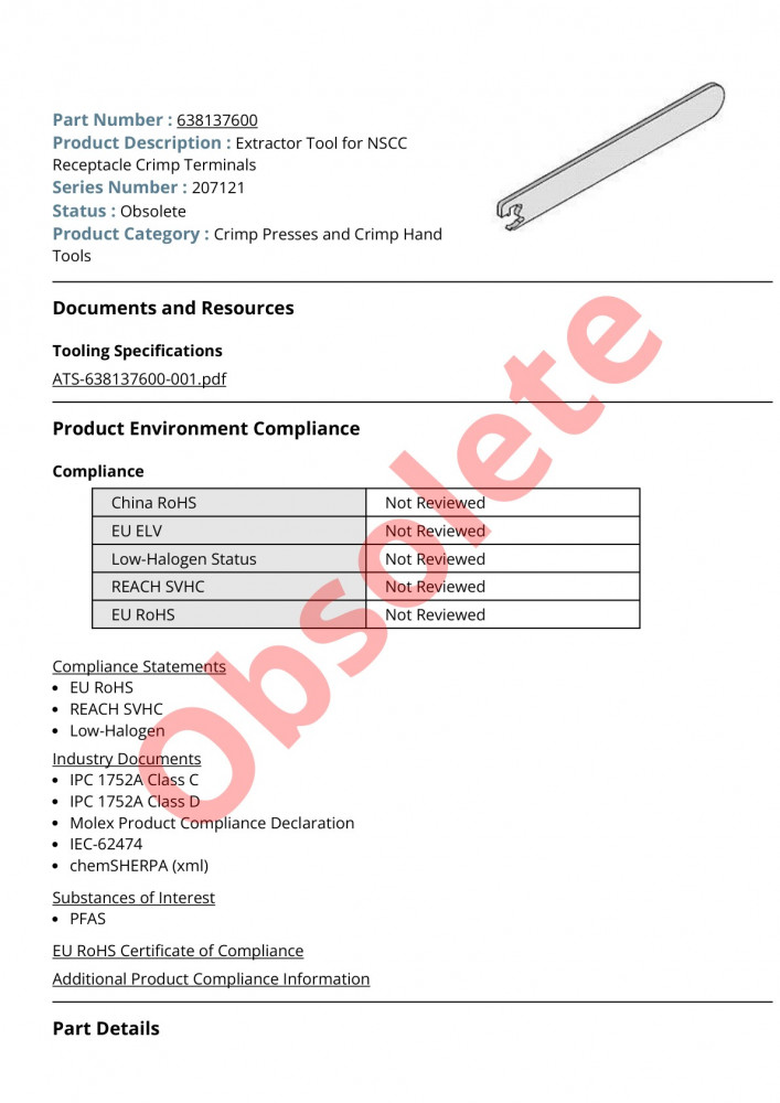 Tooling documentation preview, page 1