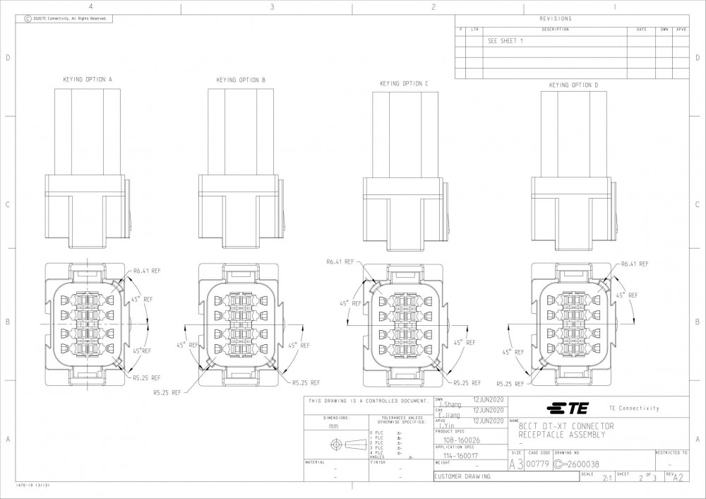 2600038-2 controlled drawing sheet 2