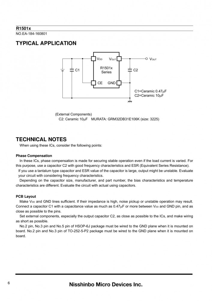 R1501 datasheet page 6