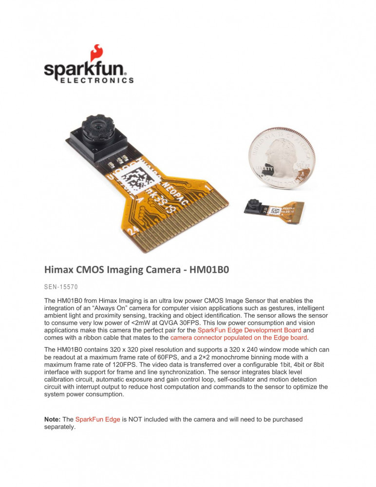 SEN-15570 technical document page 1