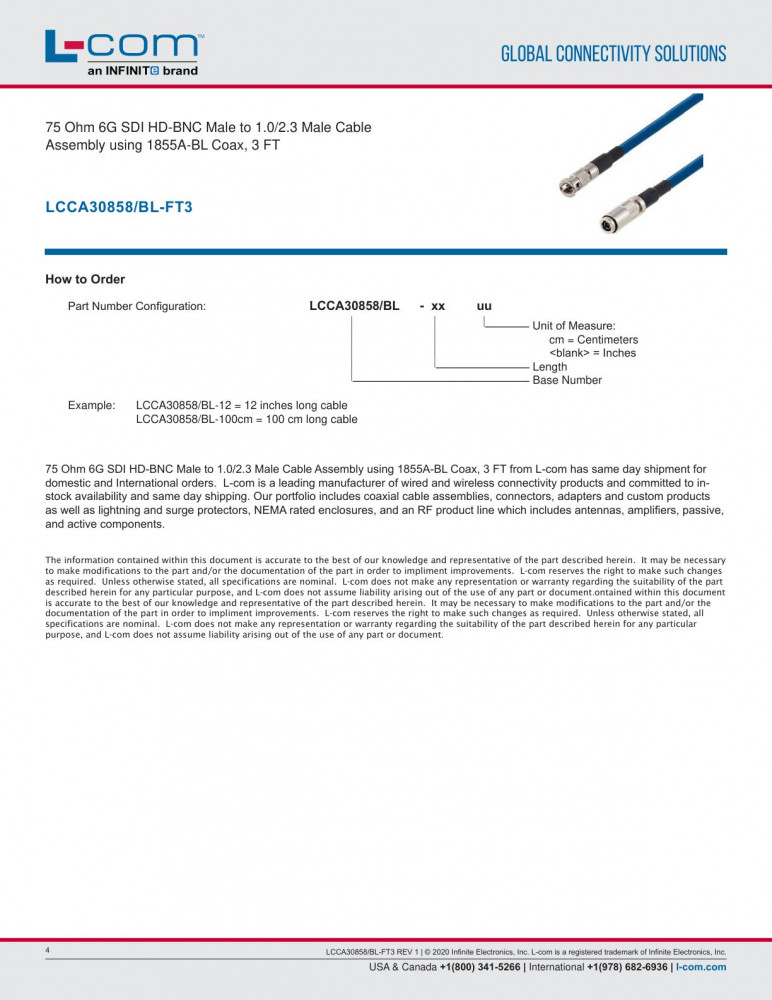 LCCA30858/BL-FT3 datasheet page 4