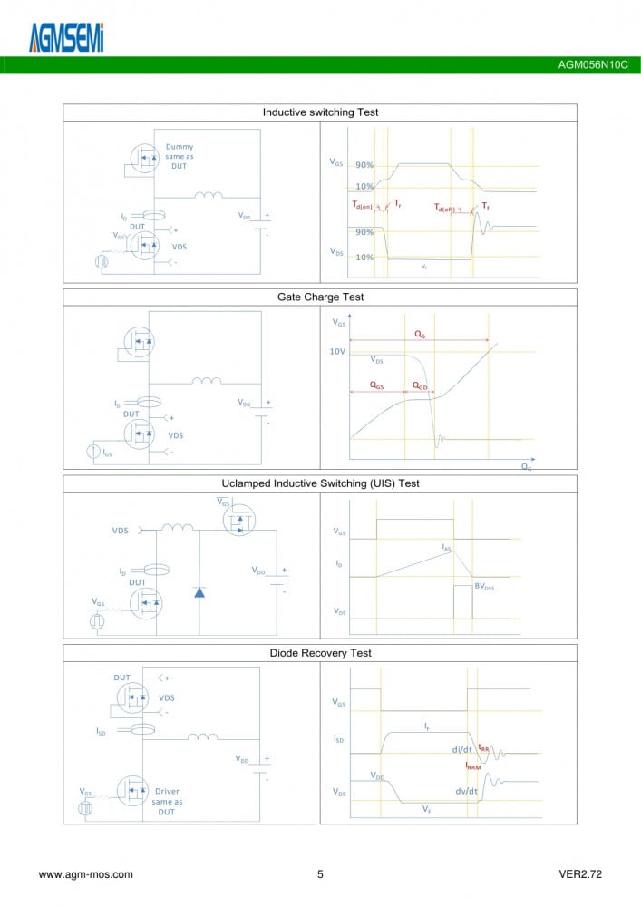 AGM056N10C datasheet page 5