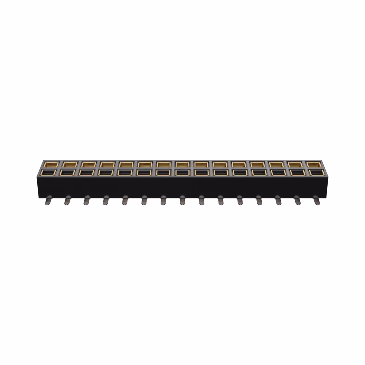2.00mm Pitch Milli-Grid Receptacle, Surface Mount, Bottom Entry, 0.38µm Gold (Au) Plating, 30 Circuits, Tube, Lead-Free for sale