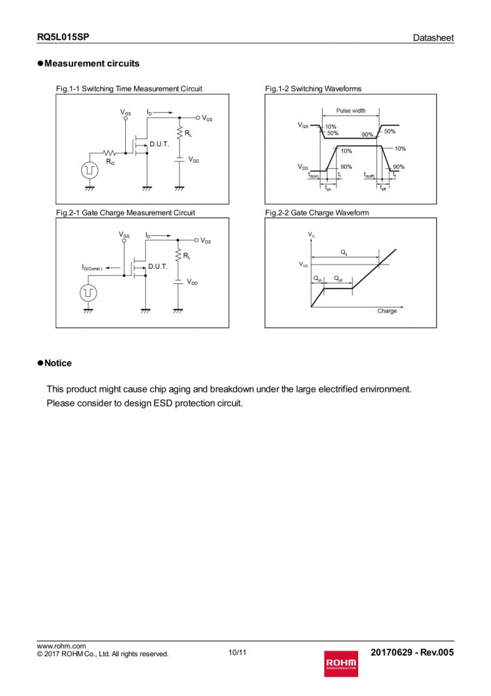 RQ5L015SPTL datasheet page 10