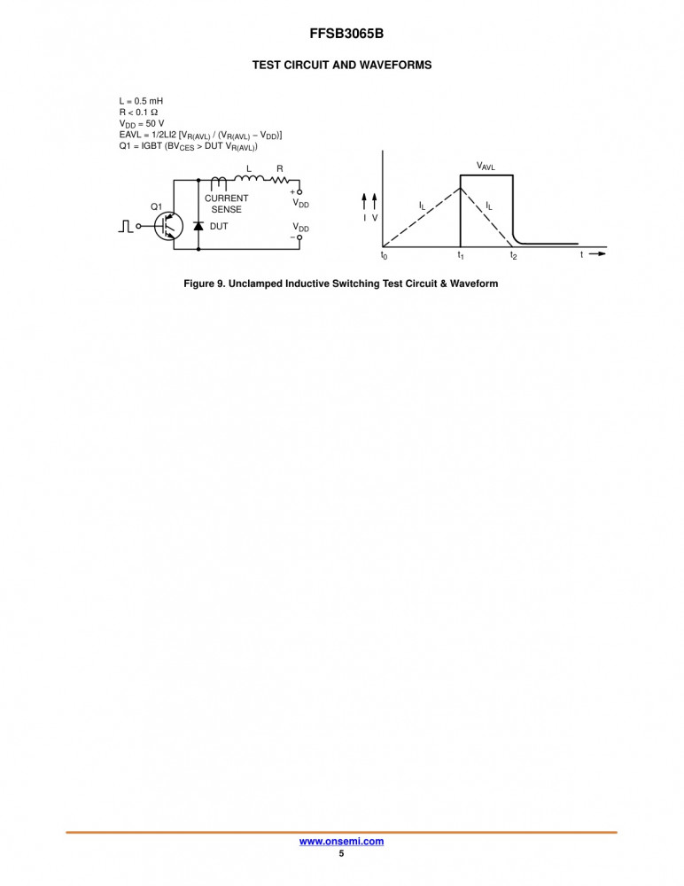FFSB3065B datasheet page 5