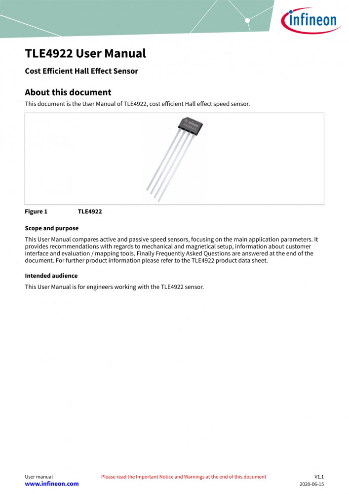 TLE4922 documentation page 1