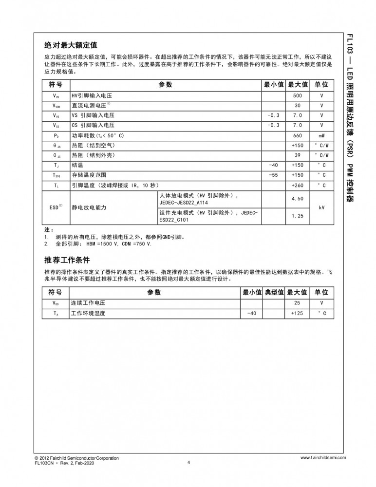 FL103 datasheet page 5