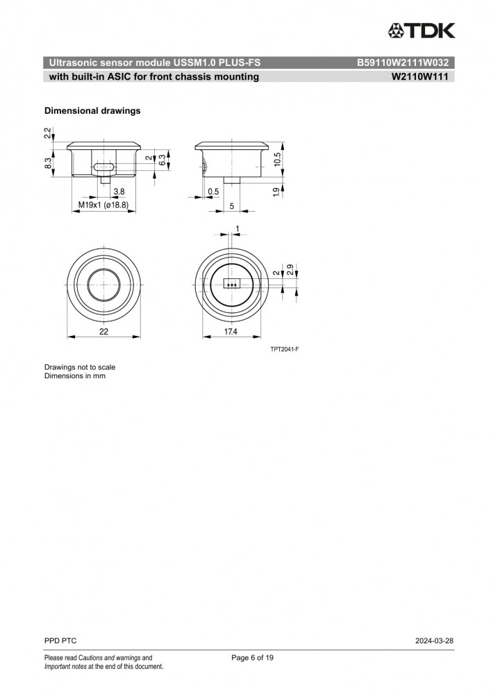 B59110W2111W032 technical document page 6