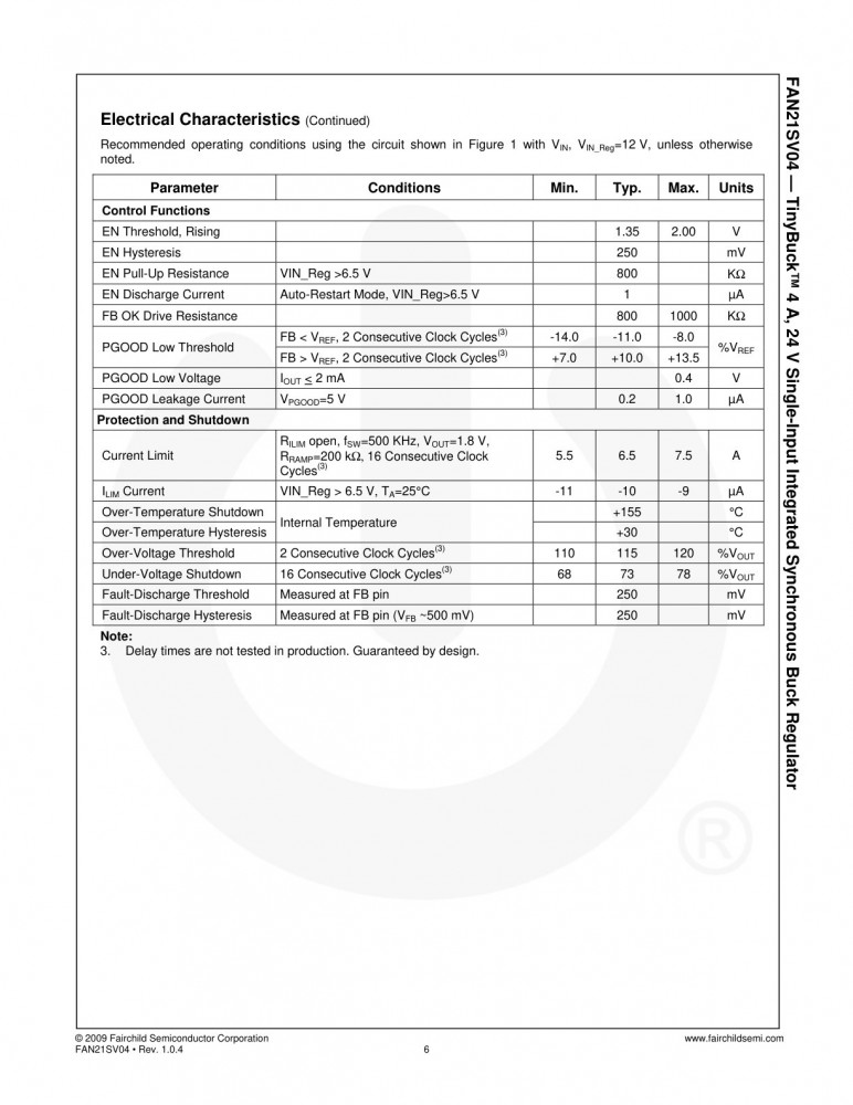 FAN21SV04 datasheet page 7