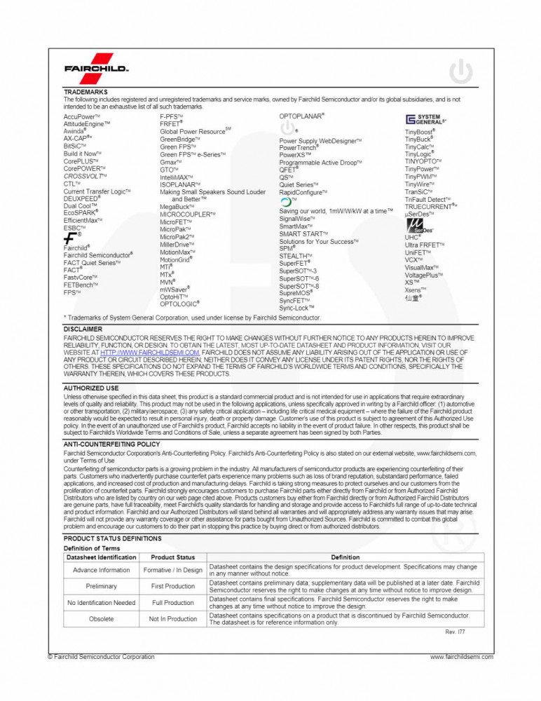 DFB25100 datasheet page 5