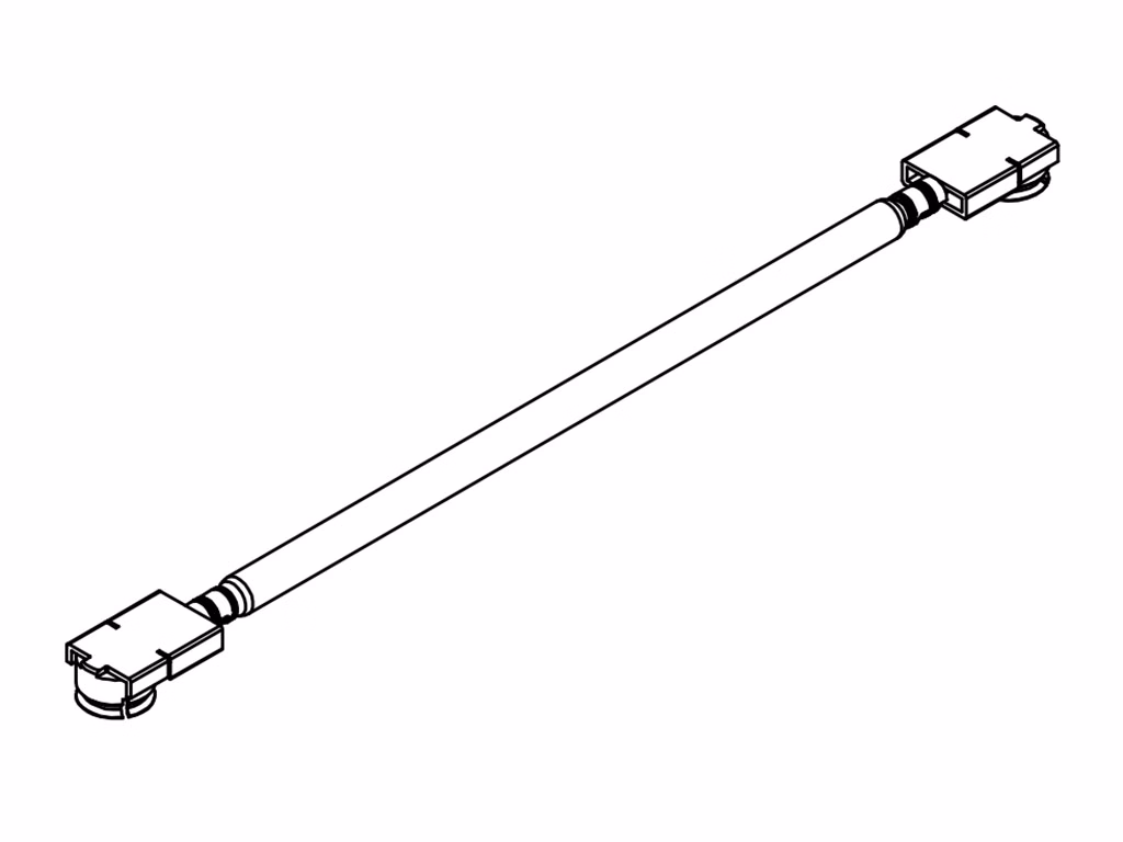 Cardinal Multi-Port 110 GHz Right-Angle Stripline Compression Mount 2x8 Channel to 1.0mm Plug, Phase-Matched 2ps, 304.80mm (12.00